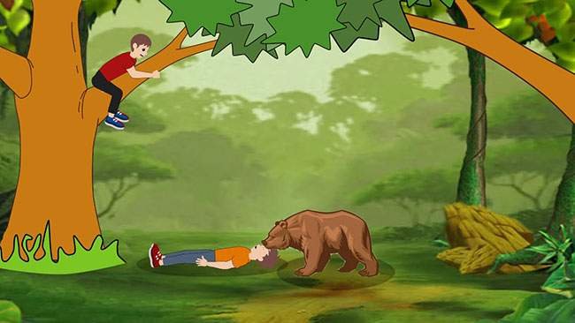 Two Friends and a Bear Story | 1 Powerful Tale on Fake Friendship