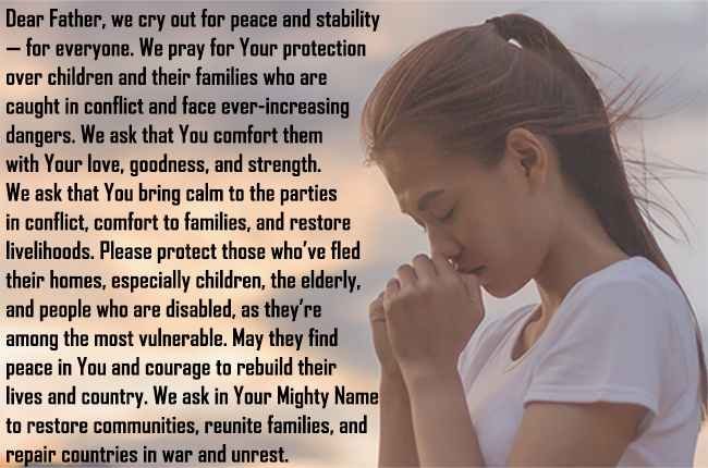 15 Fervent Prayers for Peace in the World During These Times of Conflict